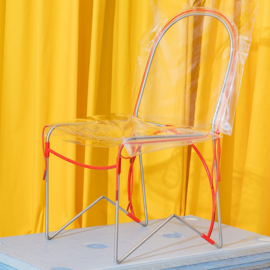 IKEA launches inflatable chair at Milan design week